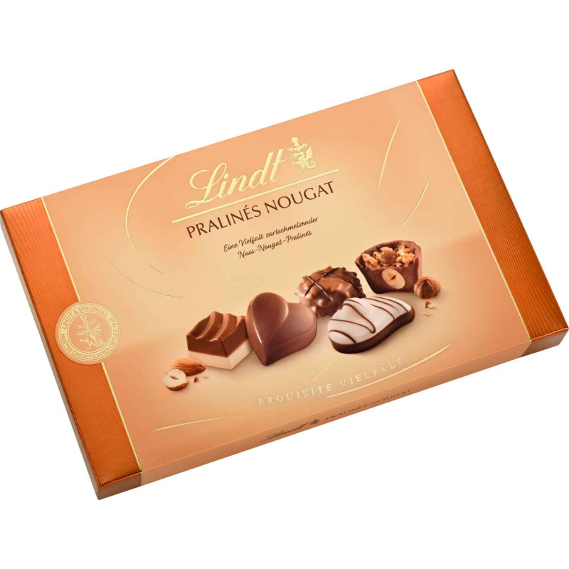 Lindt Pralinés Nougat 125g - Csokibarát