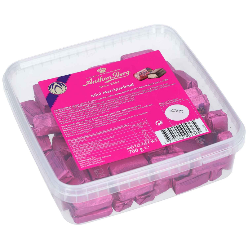 Anthon Berg Mini Marcipanbrød 700g - Csokibarát